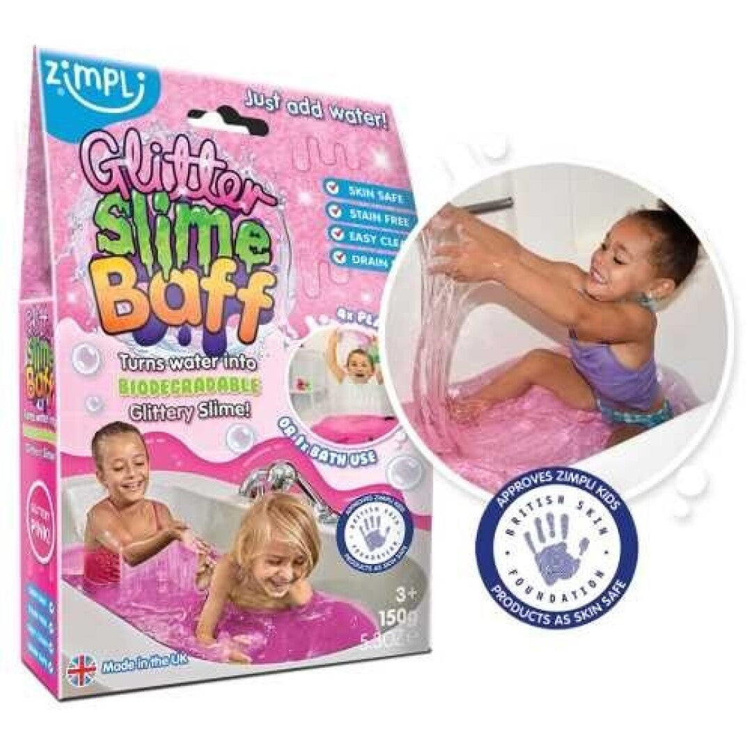 Slime Baff Purpurina Rosa - Zimpli Kids – Serendipia Toys
