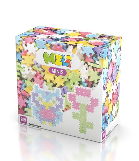 Bloques MELI - MINIS 200 piezas PASTEL – Serendipia Toys